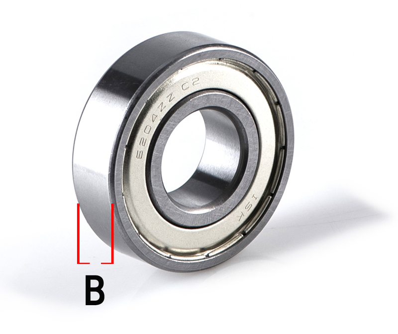 6204 Bearing Dimensions｜24x47x14 mm | ISK BEARINGS